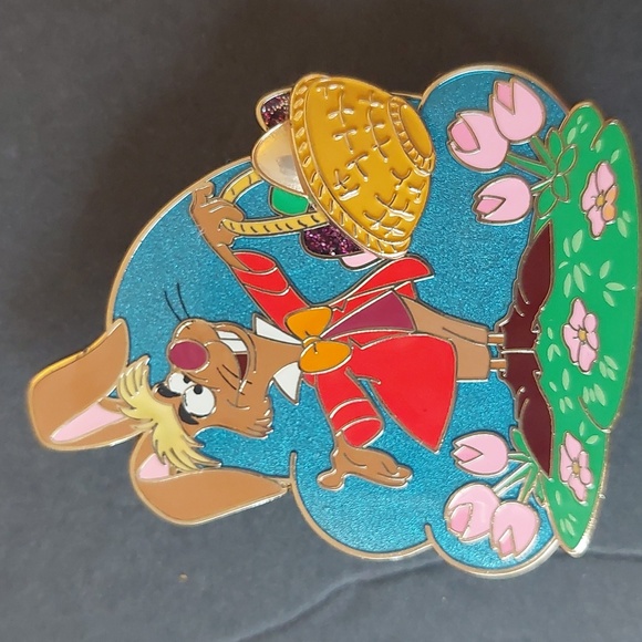 Disney | Jewelry | Disneys March Hare Pin | Poshmark